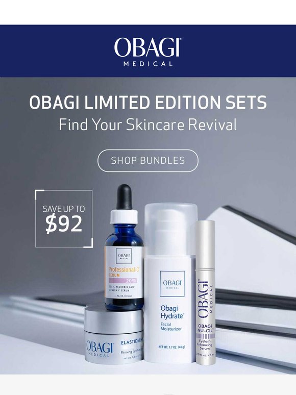 Obagi: Up To 31% Off Limited Edition Sets | Milled