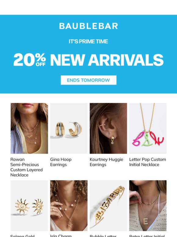 BaubleBar Email Newsletters: Shop Sales, Discounts, and Coupon Codes