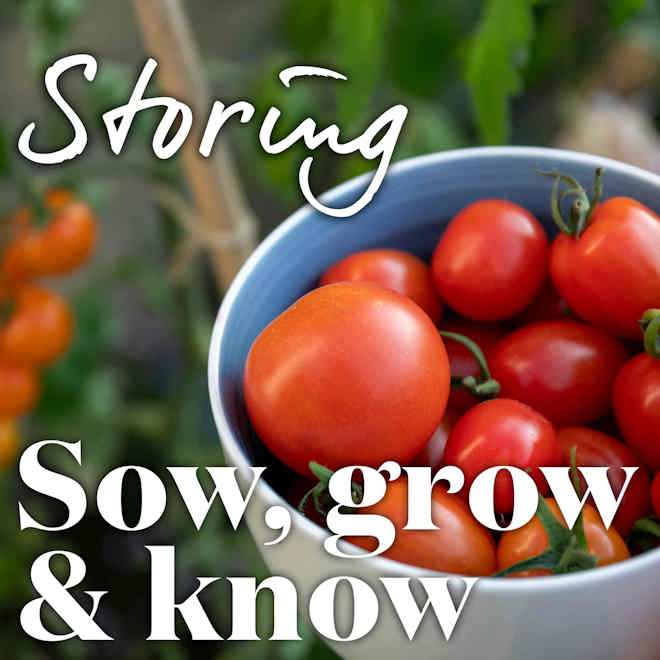 Birds & Bees: Sow, Grow & Know: Storing Your Harvests | Milled