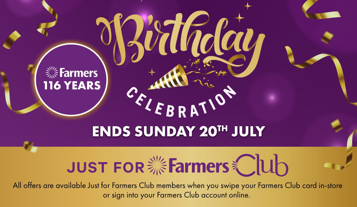 Farmers: Our top Birthday Celebration Deals 🎉 | Milled