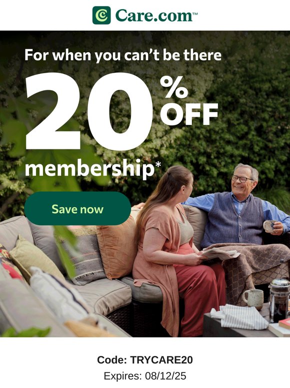 Care: Save today | Milled