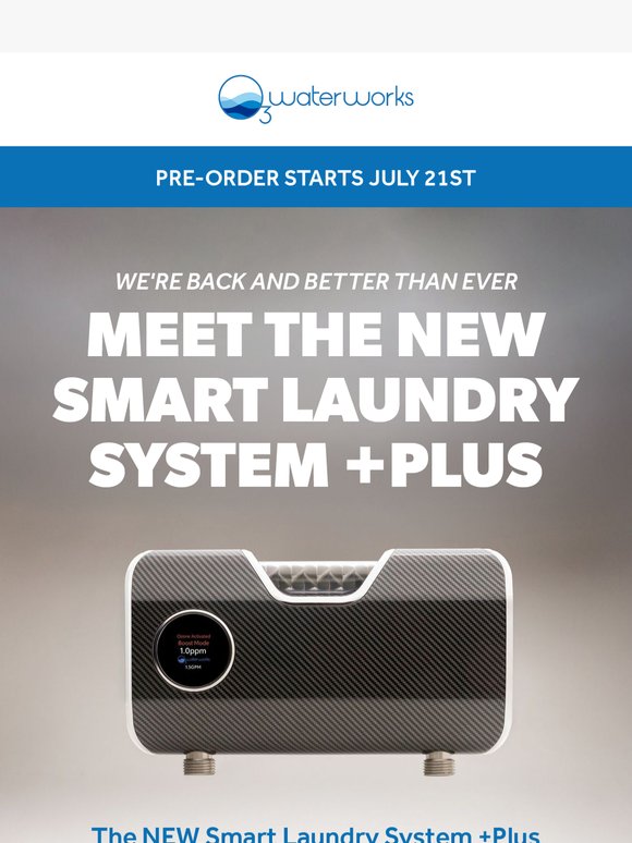 O3 Waterworks: Meet the New Smart Laundry System +Plus | Milled
