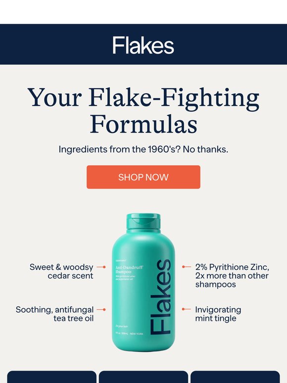 Flakes: Easy routine 🤝 effective ingredients | Milled