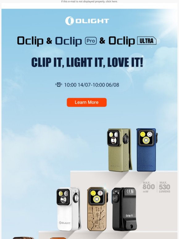Olight: Find Your Light: 3 Oclips for Every Kind of Adventure | Milled