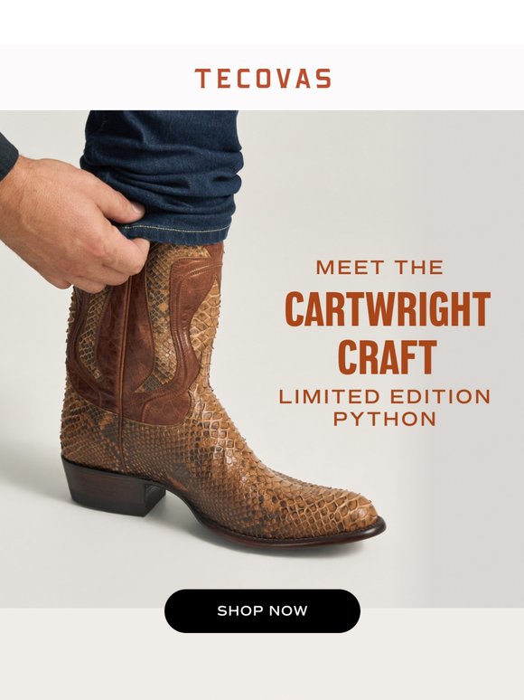 Tecovas: Meet The Cartwright Craft | Milled