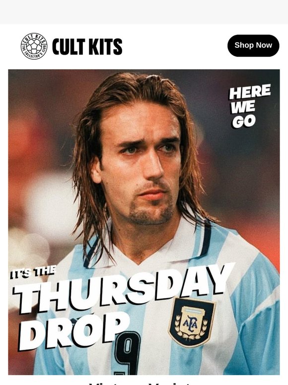 Cult Kits: 👉 THE THURSDAY DROP 👉 👕 ⚽ | Milled