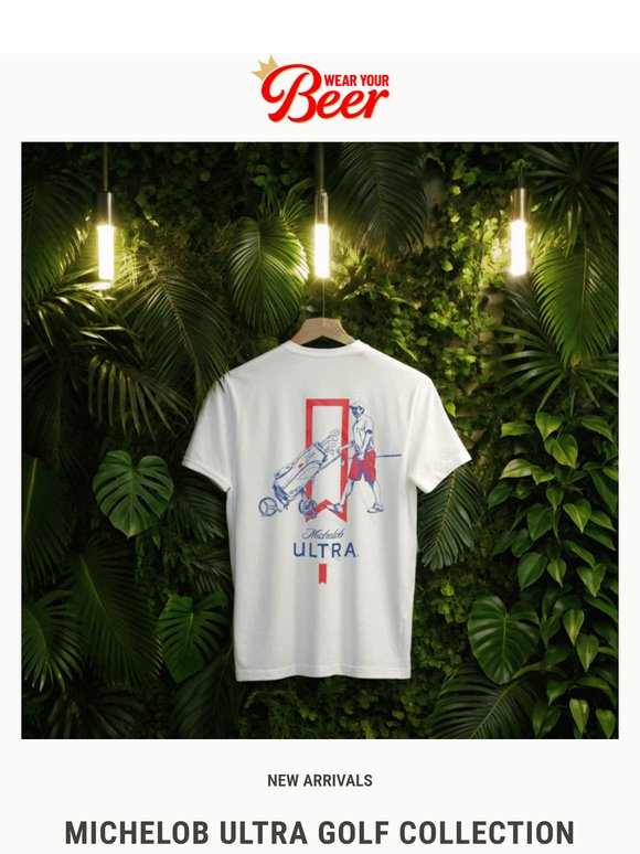 MainMerch: 🏌️‍♂️ Next on the Tee: The Complete Michelob Ultra Golf ...