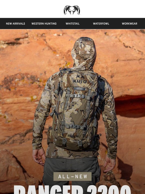 KUIU: All-New Ranger 2200 Day Pack — Our Lightest Internal Frame Pack ...