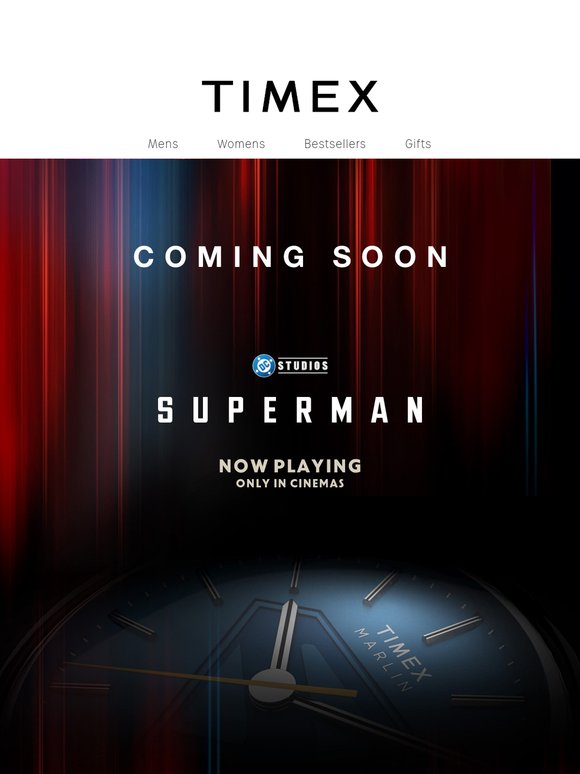 Timex: Timex x SUPERMAN | Coming Soon | Milled