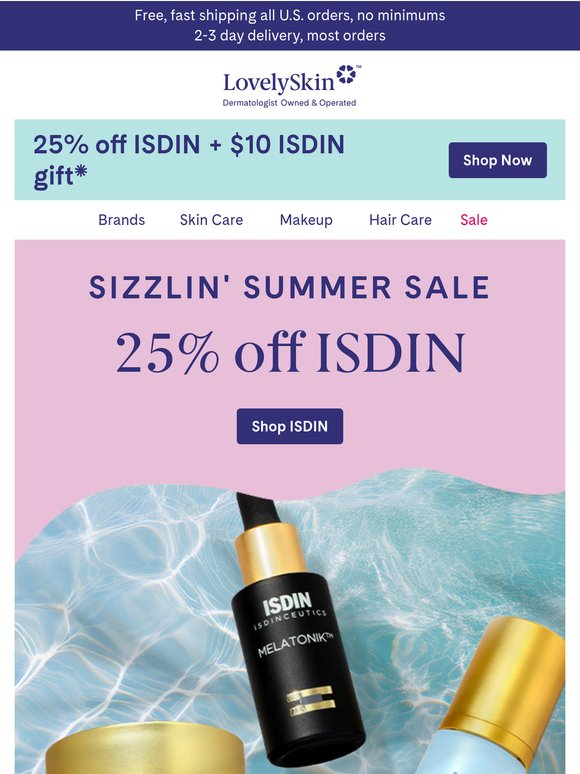 Lovely Skin: Everything you need for summer is right here with 25% off ...