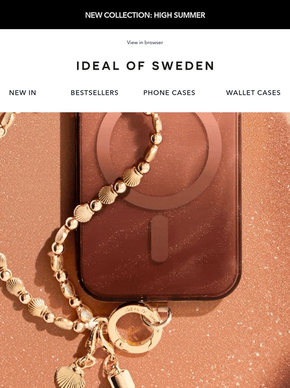 iDeal Of Sweden: NEW CASE: Glitter Glow | Milled