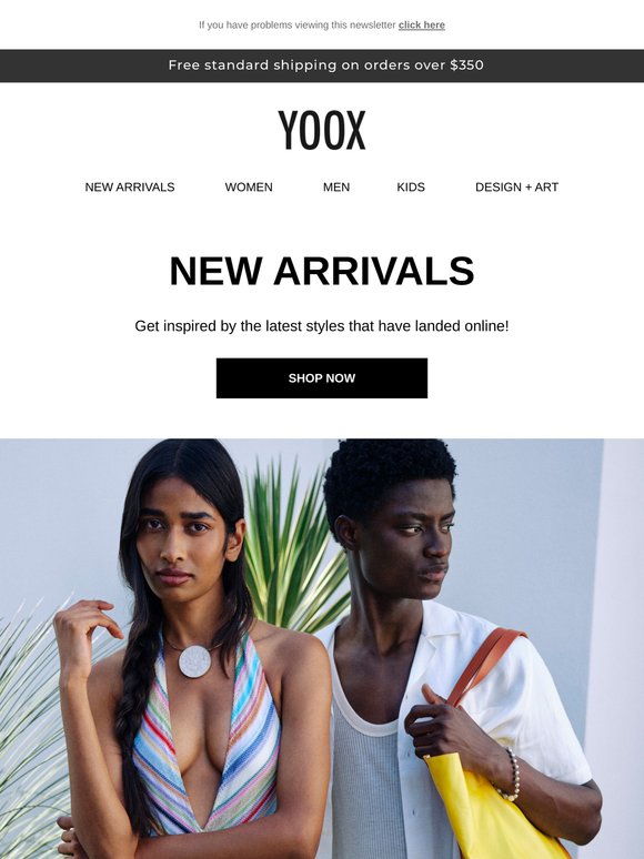 YOOX: Fresh new arrivals for you >> | Milled