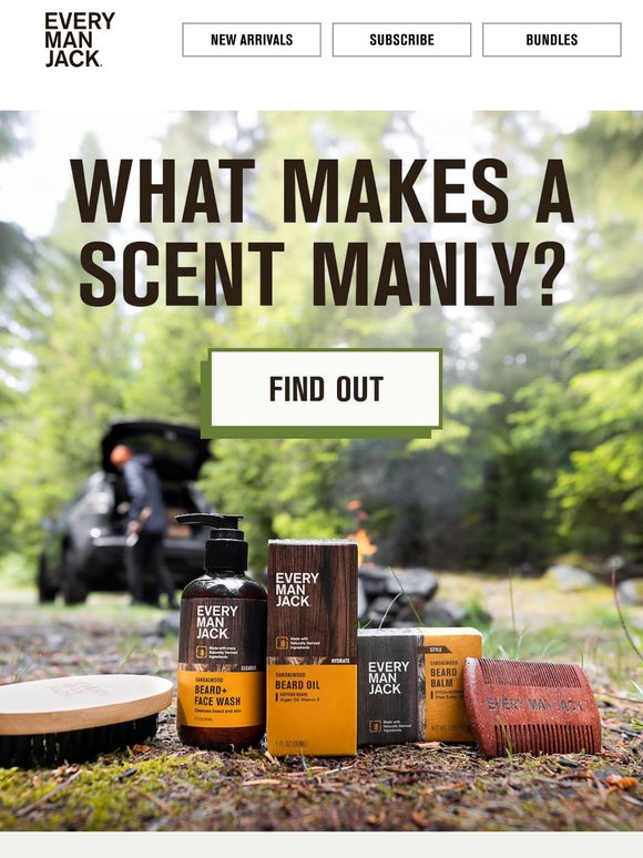 Every Man Jack: What does “manly” even smell like? | Milled