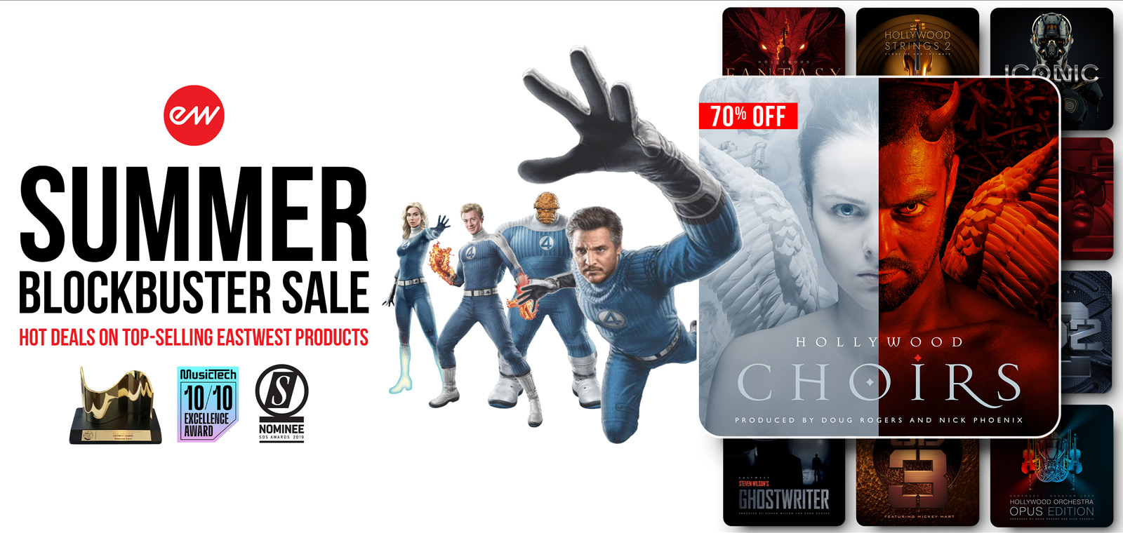 EastWest Sounds: EastWest | Summer Blockbuster Sale Week 8 | Milled