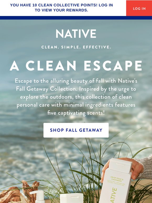 Native: New Seasonal Drop: Native Fall Getaway Collection🍁 | Milled