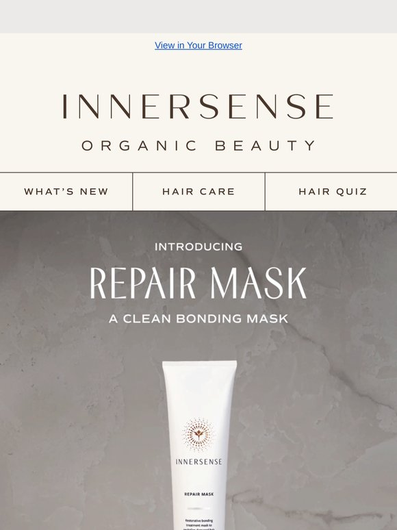 Innersense Organic Beauty: NEW Repair Mask | Milled