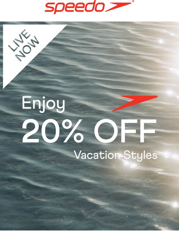 Speedo: Early Access: 20% off inside | Milled