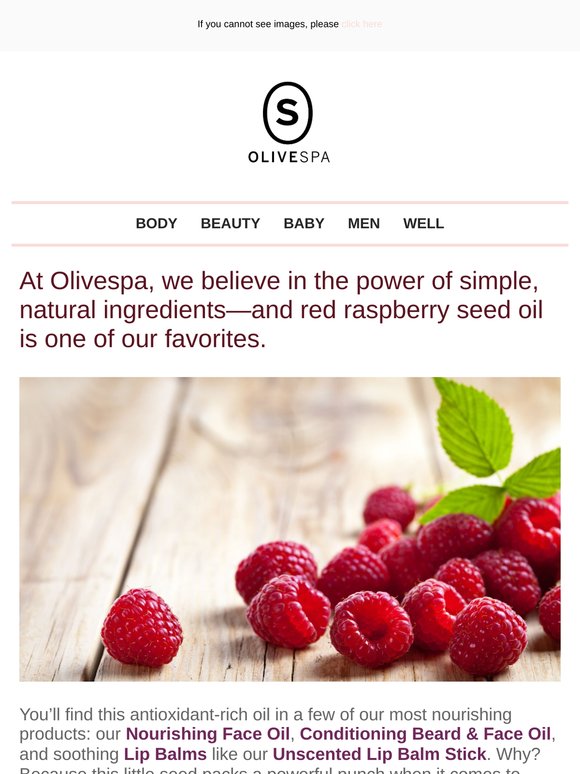 Olivespa: Why We Love Red Raspberry Seed Oil | Milled
