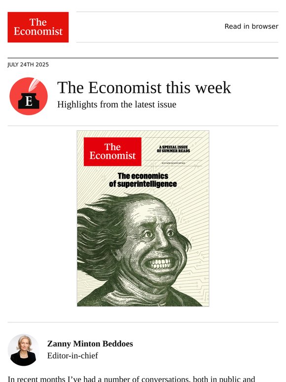 The Economist: The economics of superintelligence | Milled
