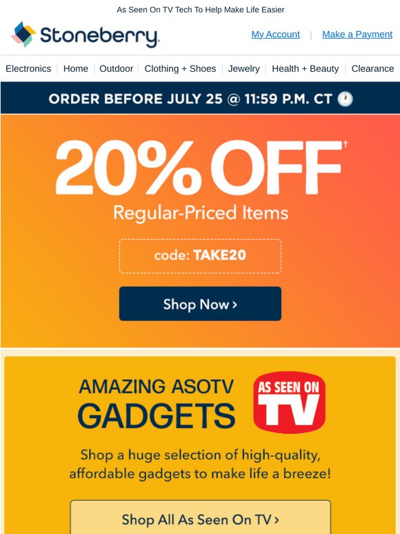 Stoneberry: Score 20% Off These Must-Have Gadgets | Milled
