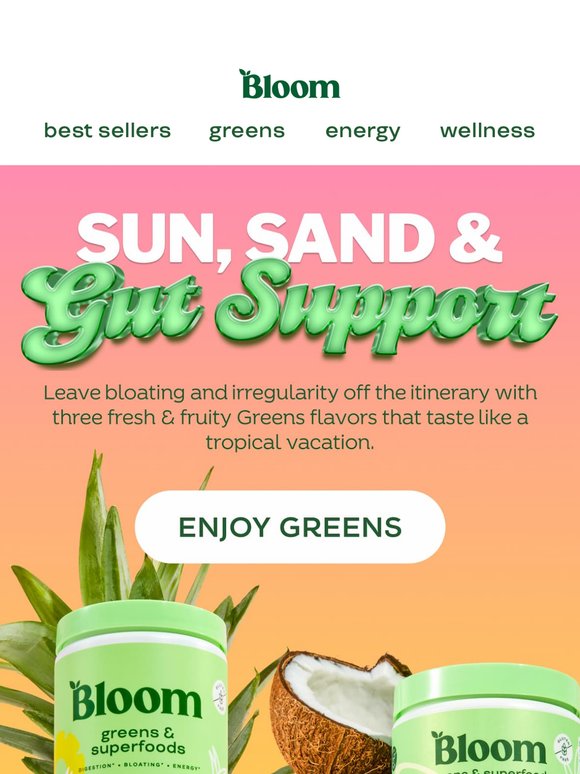Bloom Nutrition: Vacation constipation? 💩 | Milled