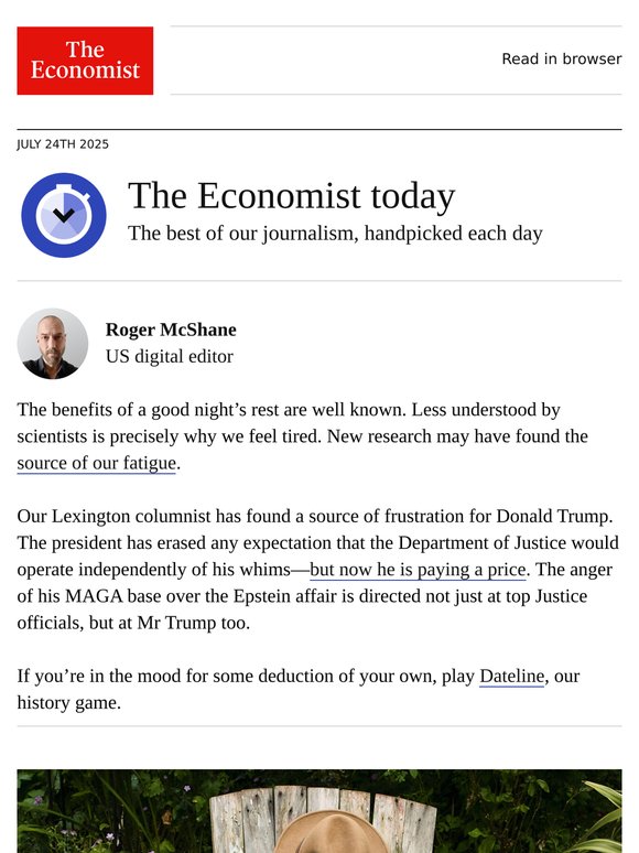 The Economist: Why do people sleep? | Milled