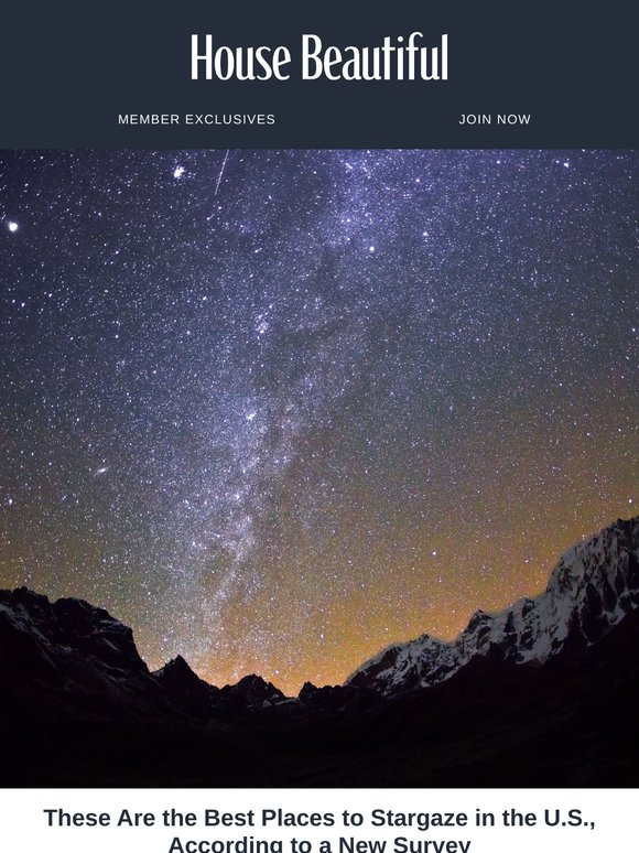 House Beautiful: The BEST Places to Stargaze in the U.S. | Milled
