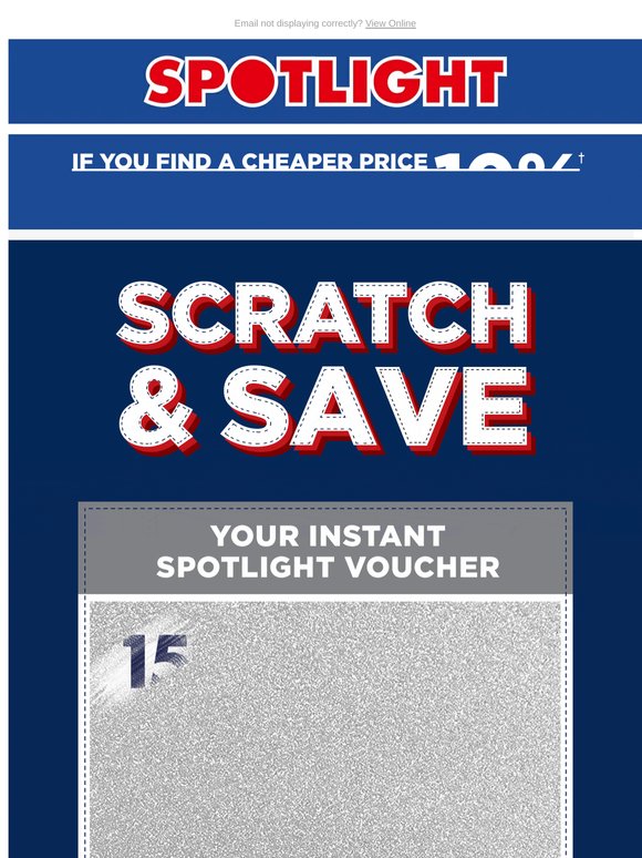 Spotlight: NEW 2 Day Deals | This Weekend Only! + Scratch & Save! Your ...