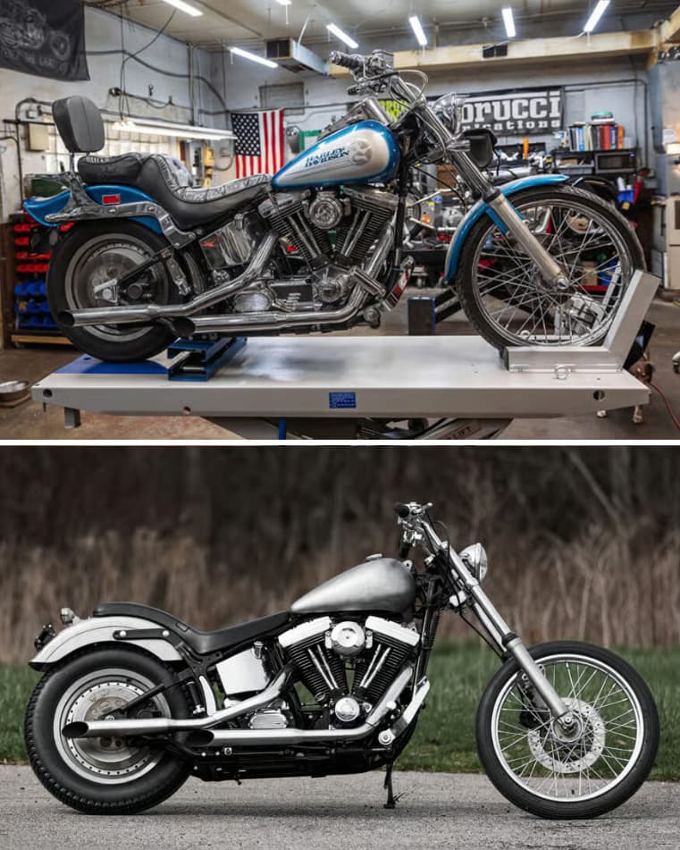 Lowbrow Customs: How to drastically change the rear end of your Softail ...
