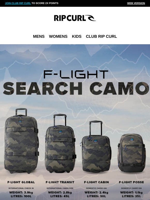 Rip Curl: Surf Luggage Built For Travel | Milled