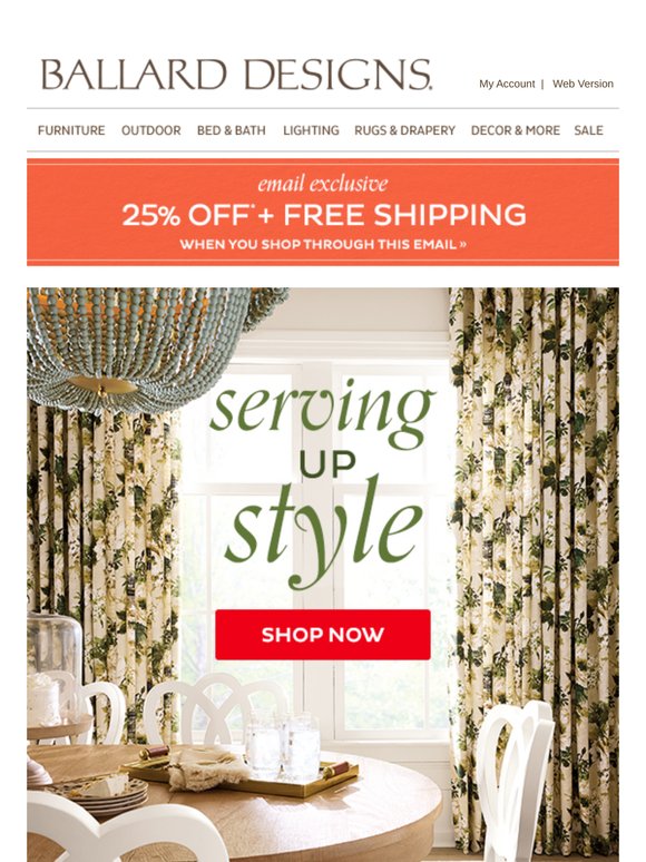 Ballard Designs: Dining rooms worth making memories in | Milled