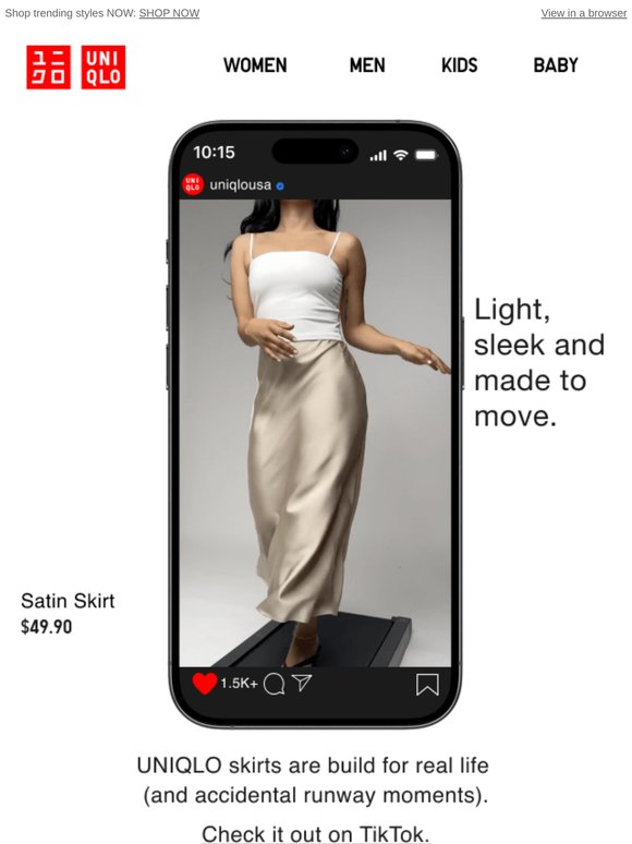 UNIQLO Email Newsletters: Shop Sales, Discounts, and Coupon Codes