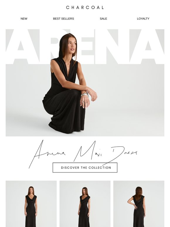 Charcoal Clothing: Introducing Arena (we love her) | Milled