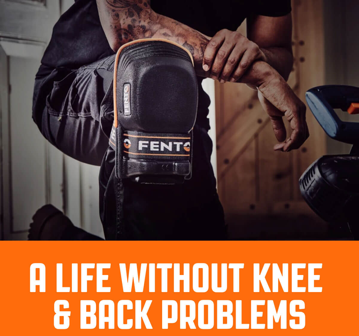 Toolstation: FENTO: Ergonomic Knee Protectors | Milled
