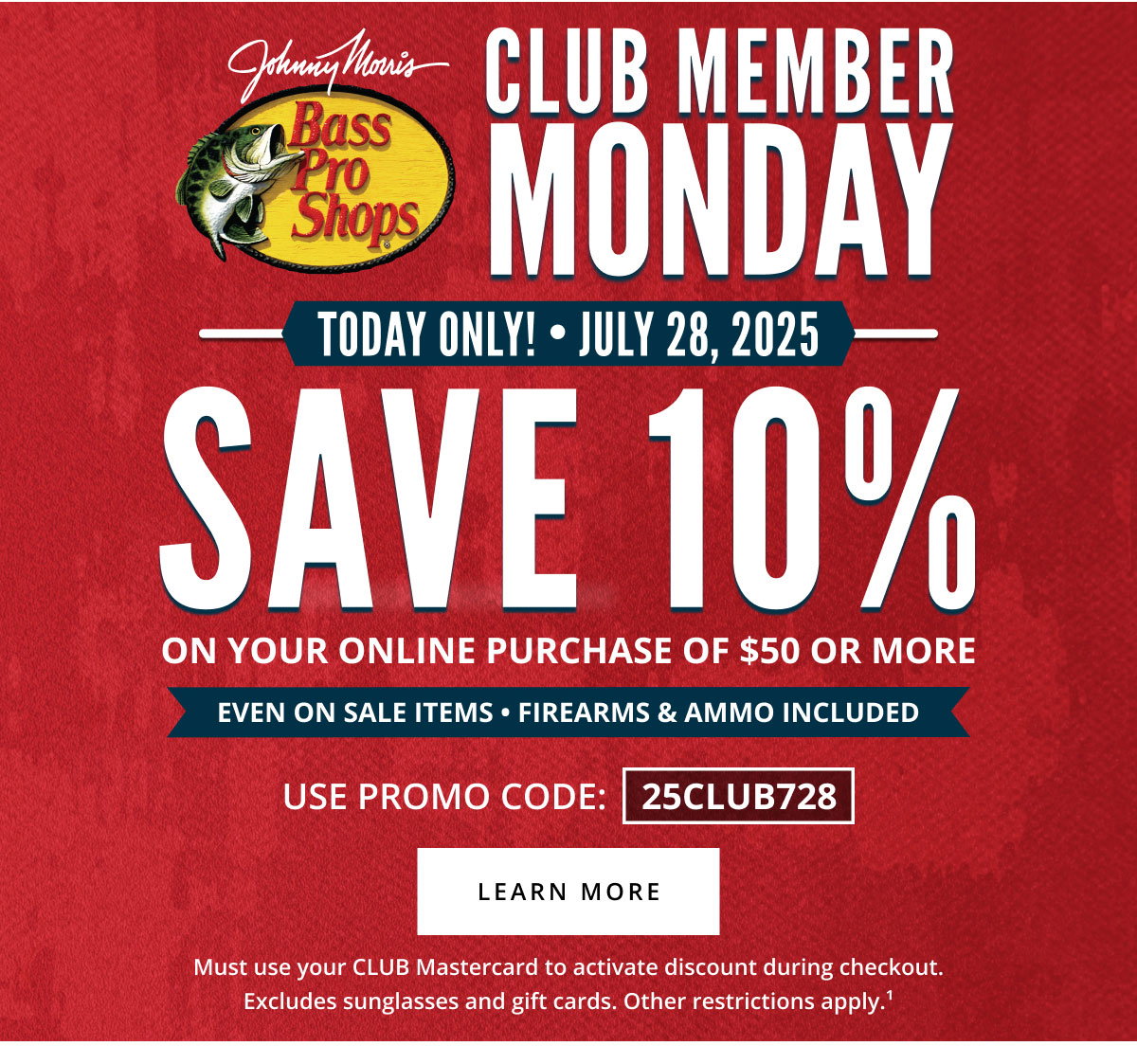 Cabela's: CLUB Member Monday Savings Are Here! | Milled