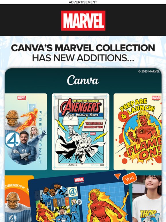 Marvel: Design with Marvel’s Fantastic Four. Explore the Marvel ...