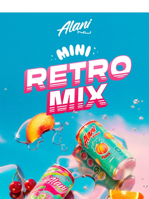 Alani Nu: 🛼 Just Dropped: Retro Mini Energy 12pk 🛼 | Milled