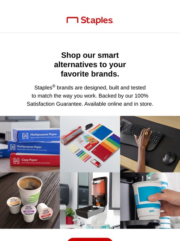 Staples: It's official: You've unlocked savings with the Staples brands ...