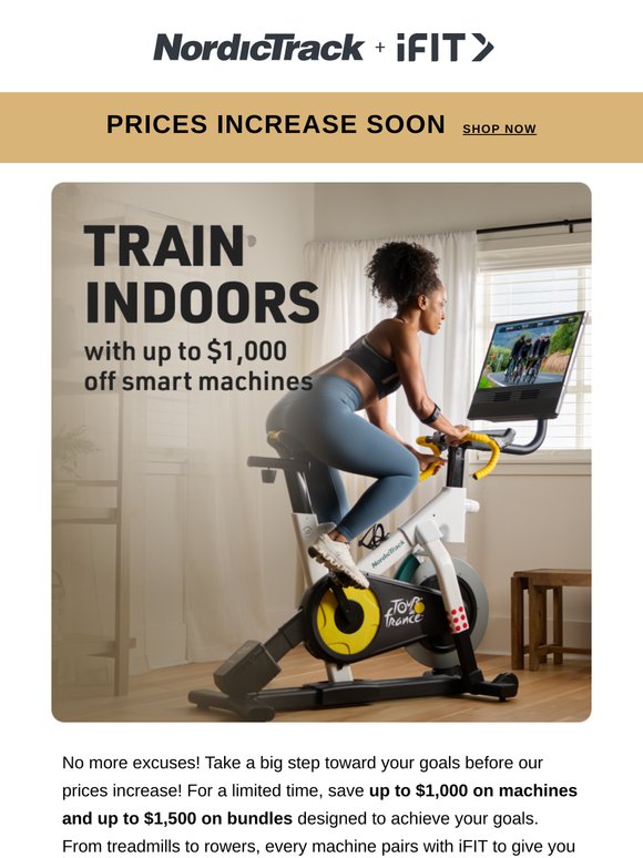iFIT: Bring your dream gym to life before prices rise! | Milled