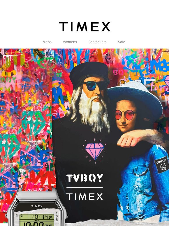 Timex: Timex x TVBOY: The Greats Go Grunge | Milled