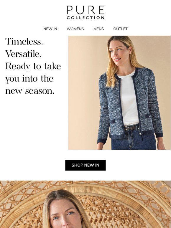Pure Collection Email Newsletters: Shop Sales, Discounts, and Coupon Codes