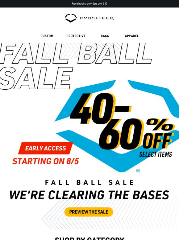 Wilson: FIRST LOOK: The Fall Ball Sale | Milled