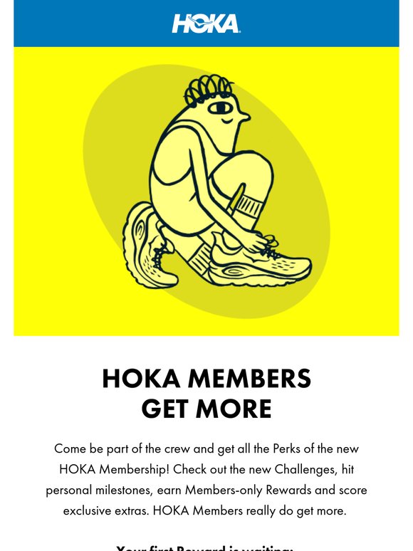 Hoka: Just in: New Membership Program | Milled