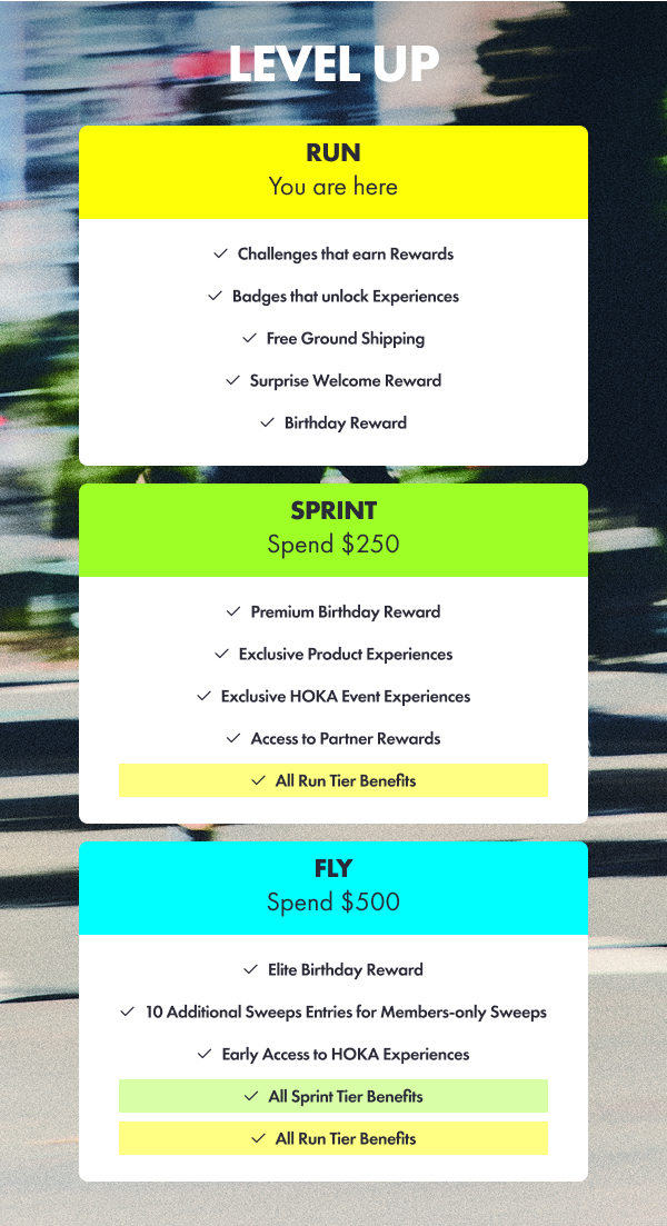 Hoka: Just in: New Membership Program | Milled