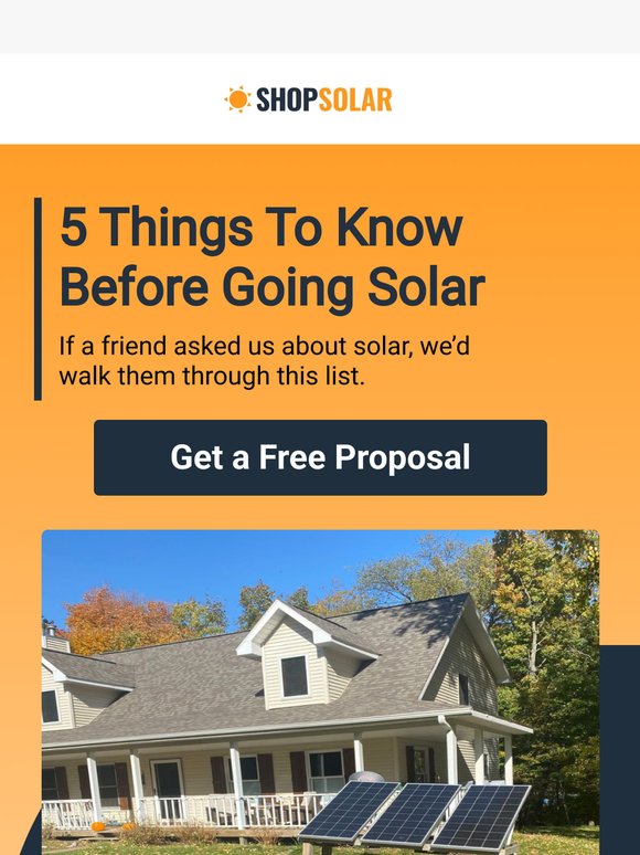 Shop Solar: The smartest solar setups start here | Milled