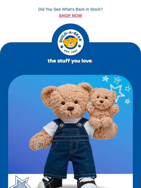 Build-A-Bear: Timeless Teddy Now in TWO Sizes! | Milled