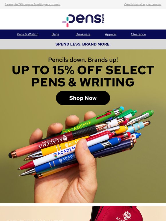 National Pen: Look Sharp! Up to 15% OFF Pens & Writing | Milled