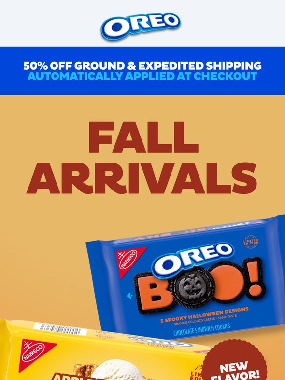 OREO: Online First — New Fall Arrivals Are Here! | Milled