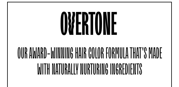 Overtone: Class Starts Soon—Is Your Color Ready? | Milled