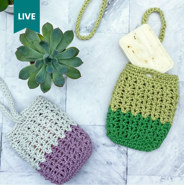 Craftsy: Going LIVE: Two Tone Soap Sack with Brenda K.B. Anderson | Milled